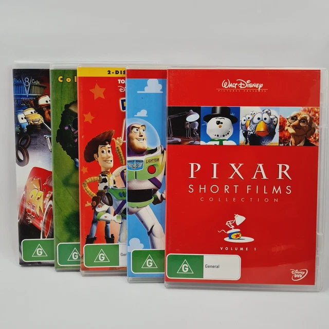 4 DISNEY MOVIES + Pixar Short Films Collection : Vol 1 (DVD, 2007) Kids ...