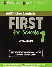 CAMBRIDGE FIRST CERTIFICATE in English for Schools 1 ... | Livre | état ...