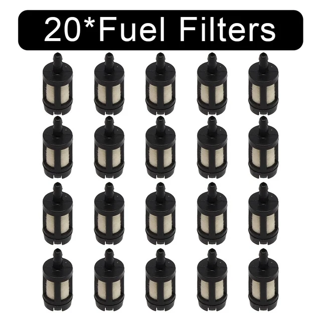 20X FILTRES R??SERVOIR ?? Carburant Moteur Essence pour Petits Outils Moteur Fac EUR 10,75 ...