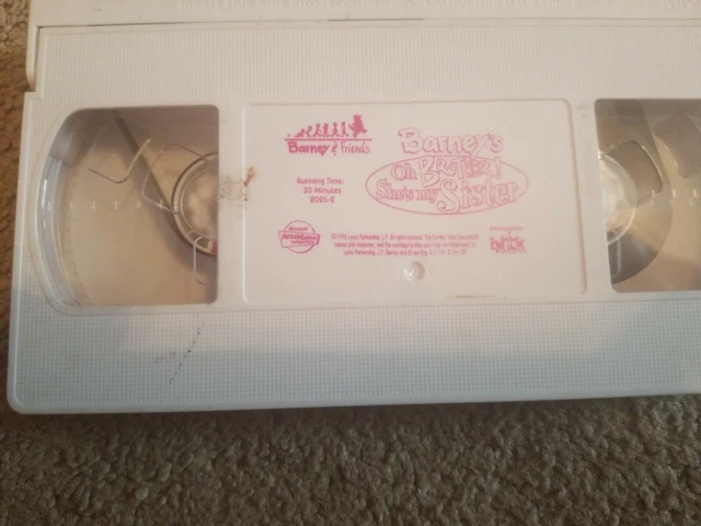 BARNEY & FRIENDS Oh Brother She's My Sister VHS Tape No Cover 30 Mins £ ... BARNEY & FRIENDS Oh Brother She's My Sister VHS Tape No Cover 30 Mins £ ...