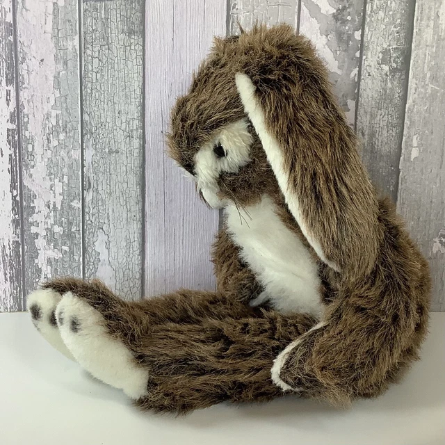 MERRYTHOUGHT IRONBRIDGE RABBIT Plush Hare Toy Cuddly Bunny Teddy ...