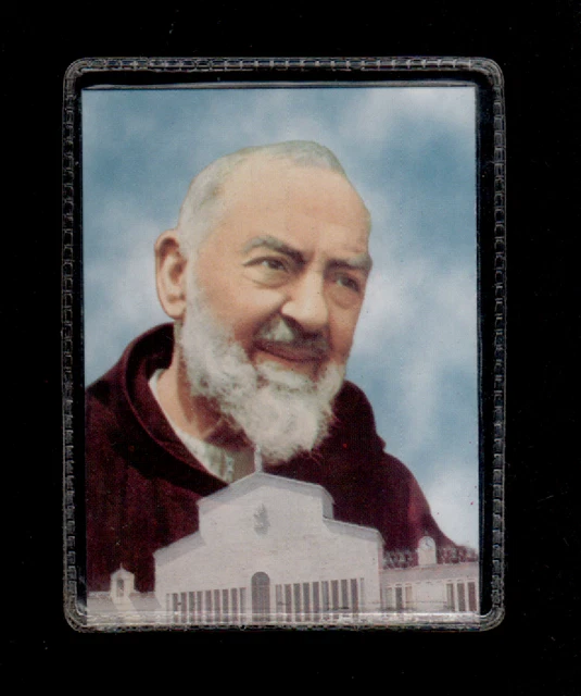 B2 SANTINO HOLY Card RELIQUIA RELIC PADRE PIO SAN PIO RELIQUIA EUR 10 ...