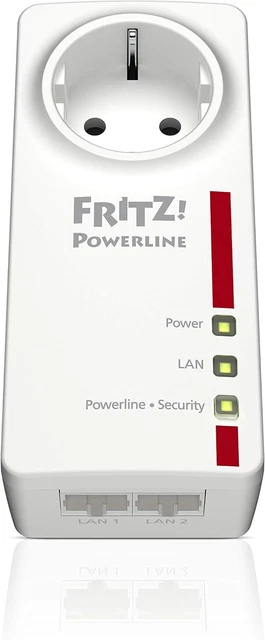AVM FRITZ! POWERLINE 1220E Single International (Power Line Network ...