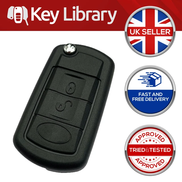 RANGE ROVER SPORT Land Rover Discovery 3 Button Remote Car Key Fob Case ...