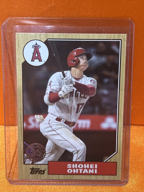 2022 Topps 1987 Baseball #t87-1 Shohei Ohtani Los Angeles Angels Eur 2