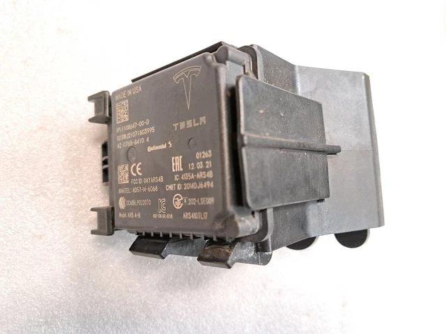 OEM TESLA Y Front Bumper Radar Sensor Control Module with bracket ...