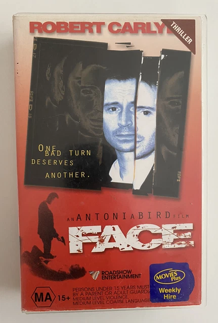 FACE [VHS] ROADSHOW Video Big Box Ex-Rental Tape Antonia Bird 1997 ...