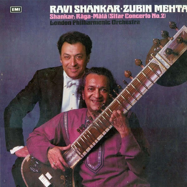 RAVI SHANKAR ET Zubin Mehta et l'Orchestre philharmonique de Londres ...