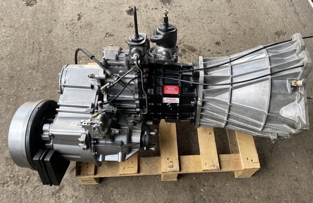 LAND ROVER DEFENDER TD5 Rebuilt Complete Gearbox with Taller 5th and 1. ...