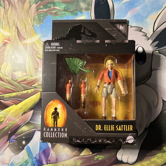 MATTEL JURASSIC WORLD Park Hammond Collection Dr. Ellie Sattler Action ...