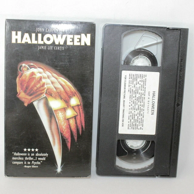 HALLOWEEN HORROR SLASHER VHS Video Jamie Lee Curtis 1997 Anchor Bay ...