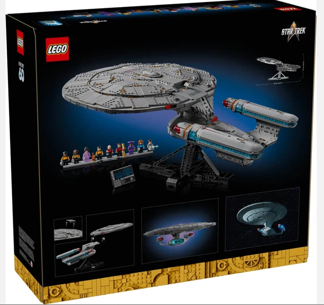 LEGO ICONS 10356 Star Trek: U.S.S. Enterprise NCC-1701-D /Neu /OVP EUR ...