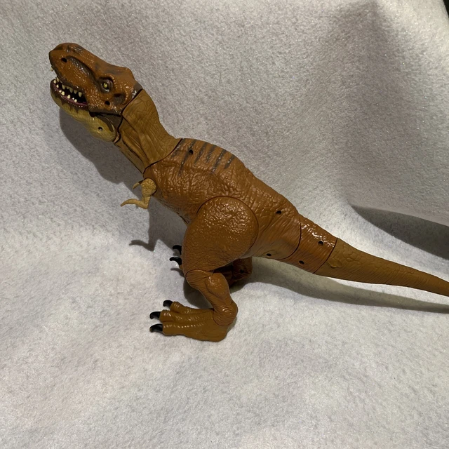 JURASSIC WORLD STOMP & Strike Tyrannosaurus Rex T-Rex son d'action 2015 ...