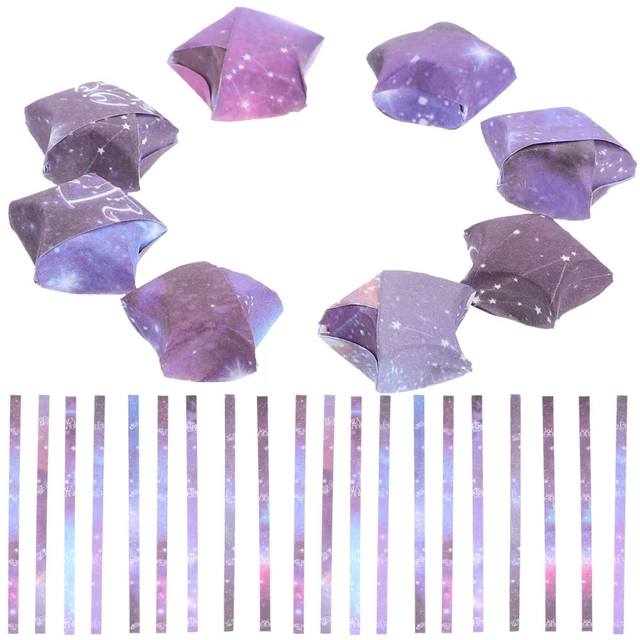 2 BAGS OF DIY Star Origami Paper Star Decorative Origami Paper Strips ...