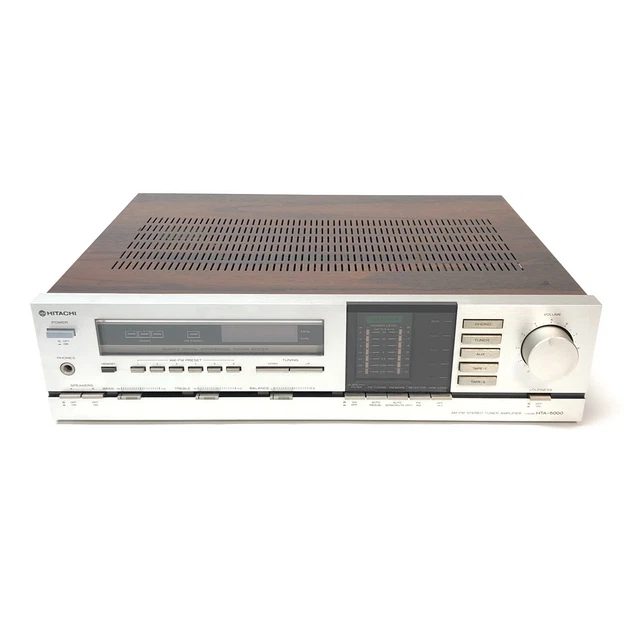 VINTAGE HITACHI RECEIVER Quartz Digital Synthesized Tuning System HTA ...