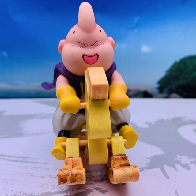 ANIME DRAGON BALL Z Majin Buu Fat Ride Trojan Horse Figure Statue Toy ...