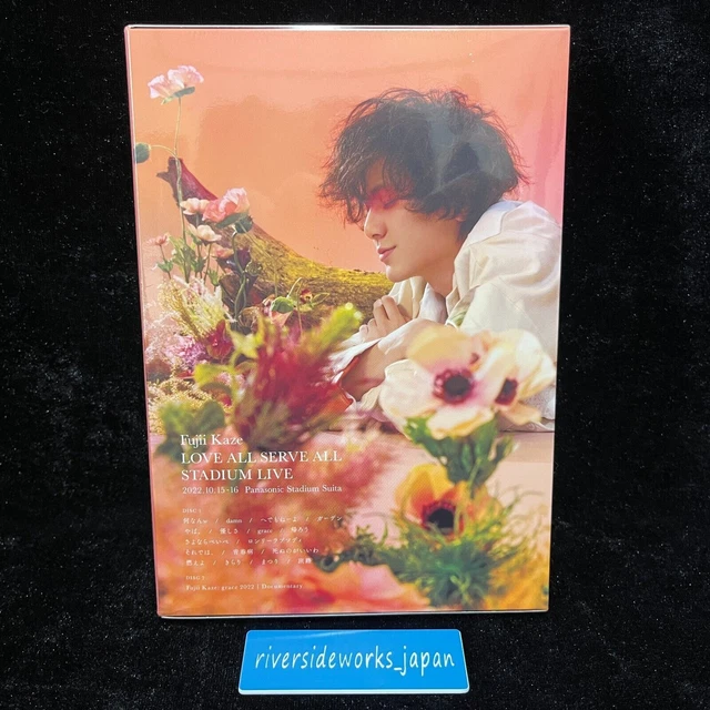 FUJII KAZE LOVE ALL SERVE ALL STADIUM LIVE Blu-ray Photobook Japan UMXK-1100 New £81.74 ...