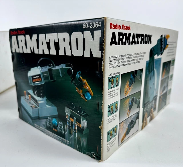 VINTAGE RADIO SHACK Tandy ARMATRON Robotic Arm 60-2364 made in Japan ...