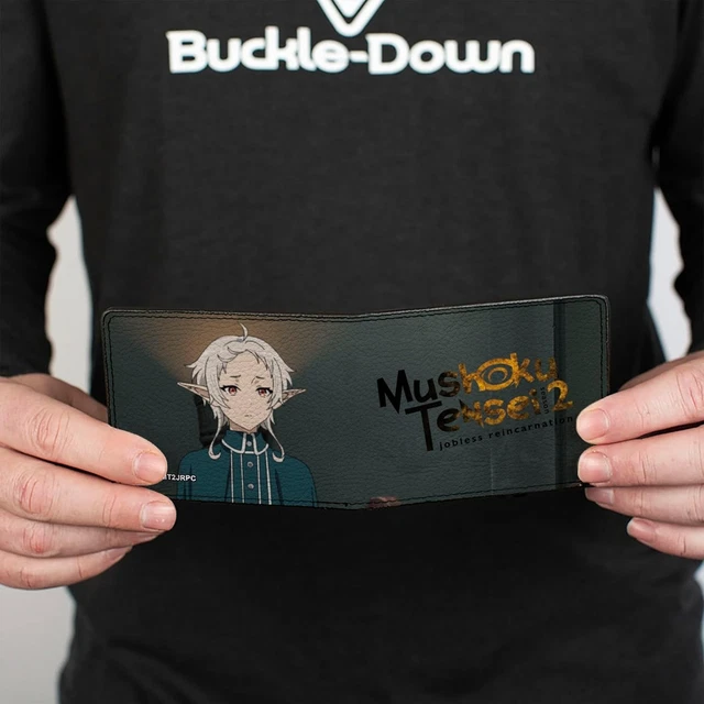 BUCKLE-DOWN MUSHOKU TENSEI Jobless Reincarnation Wallet, Bifold ...