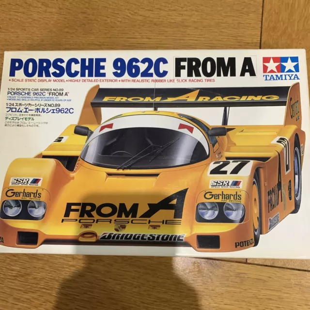 KIT MODÈLE TAMIYA 24089 - Le Mans Porsche 962C A - Échelle 1/24 EUR 46 ...
