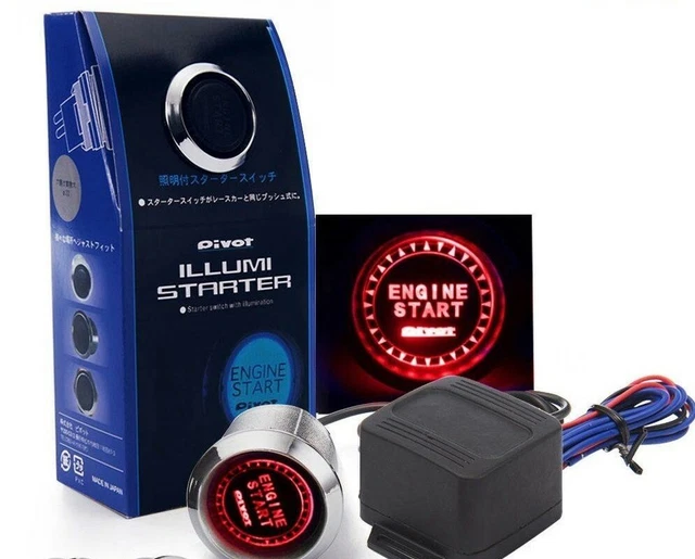 ENGINE START RED Push Button Switch Ignition Ford Falcon Bf Fg Gt Xt ...