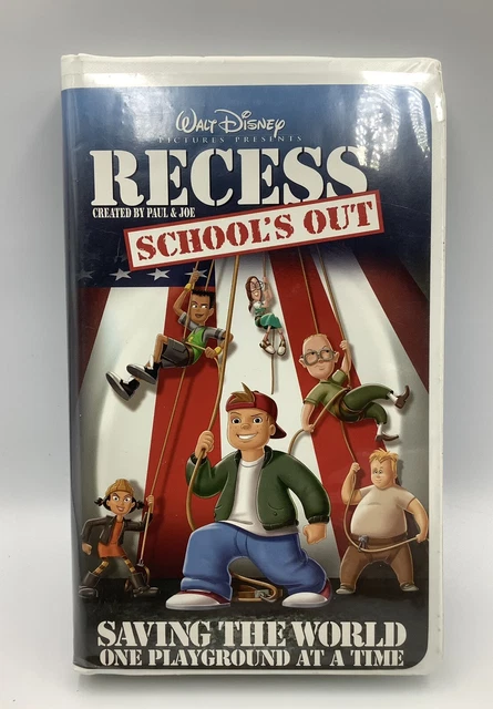 WALT DISNEY RECESS School's Out VHS bande 12737 étui à clapet vidéo ...