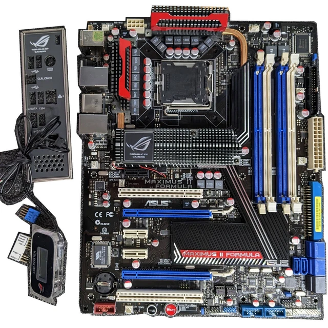 ASUS MAXIMUS II Formula LGA775 P45 DDR2 Used Motherboard £378.93 ...