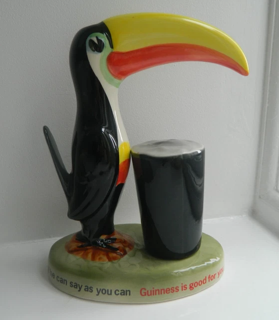 EARLY GUINNESS TOUCAN Lamp Base Carlton Ware £924.67 - PicClick UK