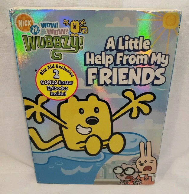 WOW WOW WUBBZY - A Little Help from My Friends (DVD, 2009) NEUF avec ...
