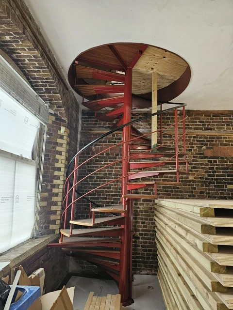 PRE-OWNED COMMERCIAL SPIRAL Staircase for Sale £1,281.72 - PicClick UK