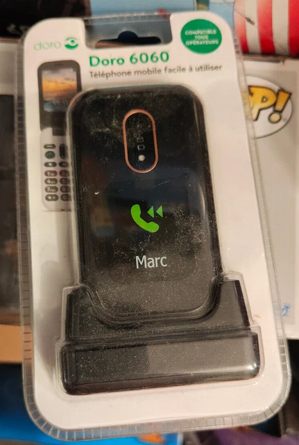 DORO 6060 - Téléphone Portable simplifié 2G - noire - NEUF EUR 89,99 - PicClick FR