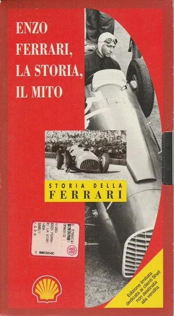 VHS - STORIA Della Ferrari - Enzo Ferrari, La Storia, Il Mito - Clienti ...