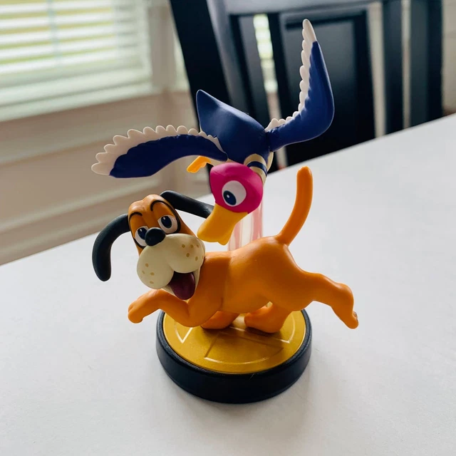 AMIIBO DUCK HUNT Super Smash Bros. Nintendo Switch 3ds Wii U lâche EUR ...