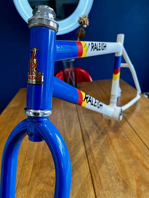 RALEIGH TEAM BURNER Andy Ruffell Team Special 1984 MT frame forks Old ...