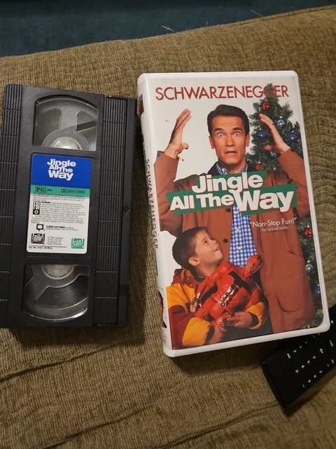 JINGLE ALL THE Way VHS 1996 Arnold Clamshell Vintage Tape £9.87 ...