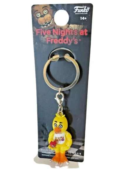 FUNKO FIVE NIGHTS At Freddy's Chica Collectible Keychain FNAF Keyring £ ...