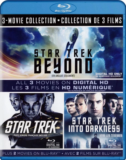 STAR TREK 3-MOVIE Collection (Blu-ray / Digita New Blu EUR 17,47 ...