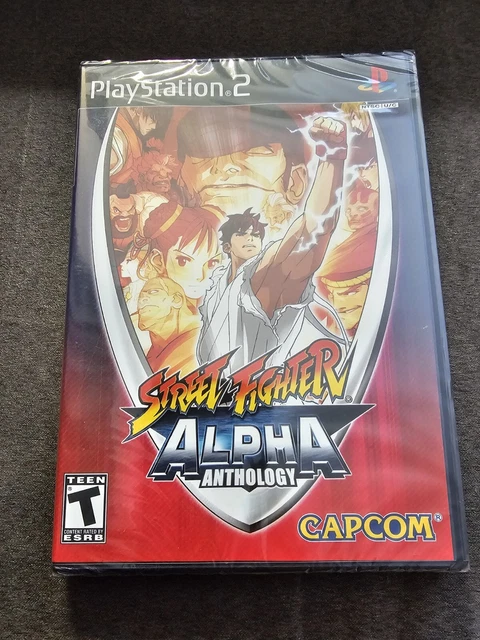 STREET FIGHTER ALPHA Anthology (Sony PlayStation 2, 2006) PS2 NEW ...