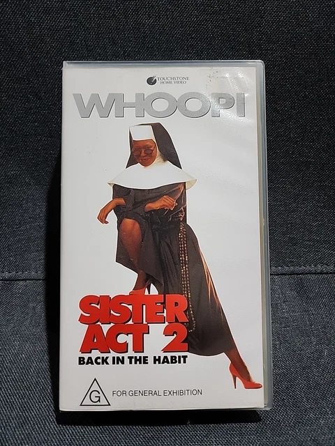 SISTER ACT 2 Back in the Habit (VHS 1993) Whoopi Goldberg $20.00 ...