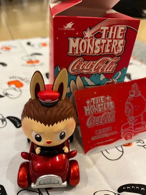 FIGURA SECRETA POPMART Labubu Coca-Cola con Tarjeta y Caja Juguete ...