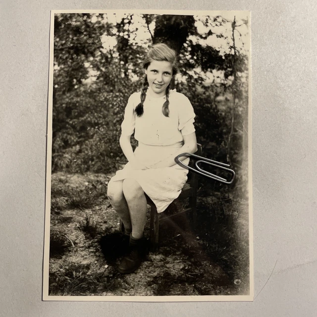 BDM BUND DEUTSCHER Mädel Frau Dame Maid Pfadfinderin 13x9 Original Foto ...