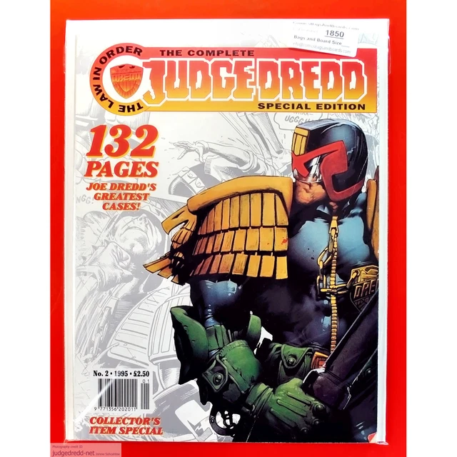 2000AD THE LAW in Order The Complete Judge Dredd Special Edition #2 UK ...