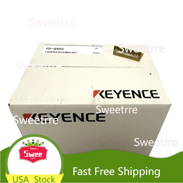 NEW KEYENCE FD-Q50C Clamp-On Flow Sensor Flow Meter Ultrasonic Meter £ ...