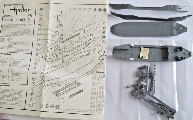 PÉNICHE DE DÉBARQUEMENT LCT Mark IV Heller | N° 5099 | 1:400 EUR 19,99 ...