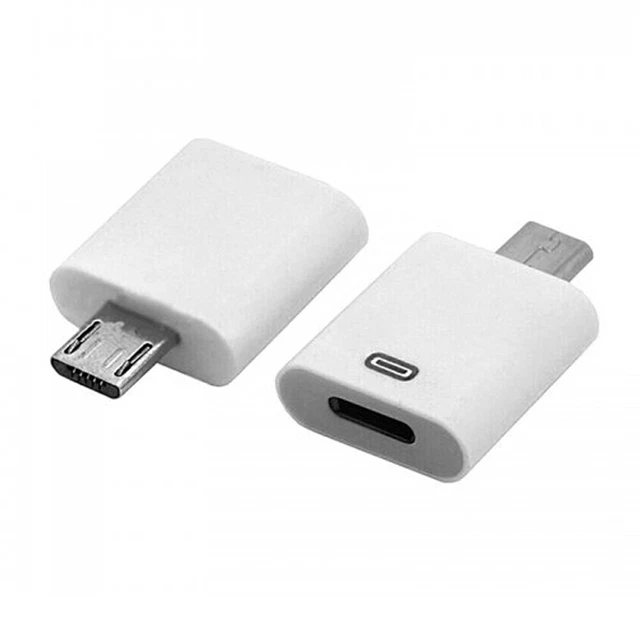 I26 MICRO B Plug To I-Phone 8pin Socket Adapter USB OTG Adapter ...