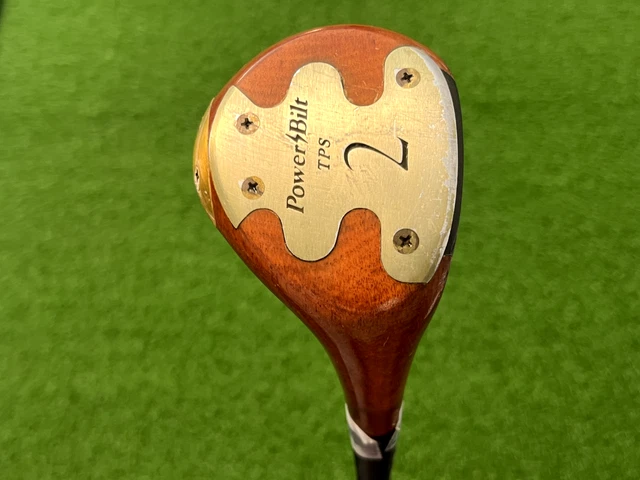 POWERBILT TPS KAKI (2) FAIRWAY WOOD graphite droitier EI-70 rigide ...