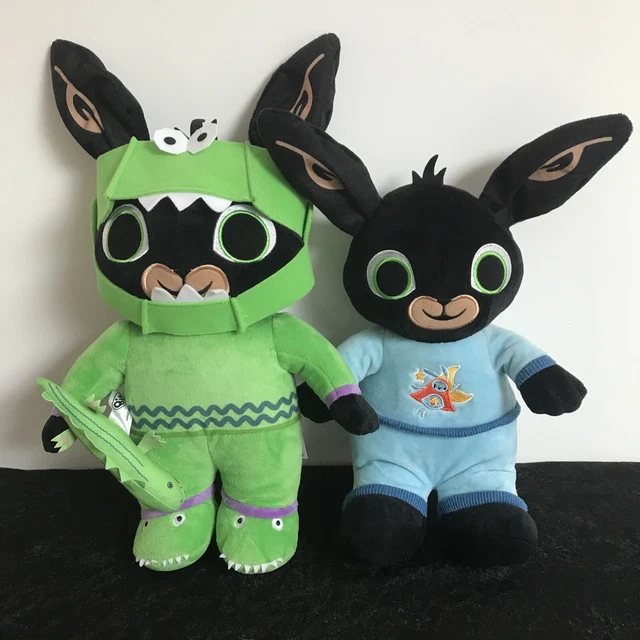 CBEEBIES BITEYSAURUS TALKING Bing Bunny + Bing Bunny In Pyjamas Soft ...