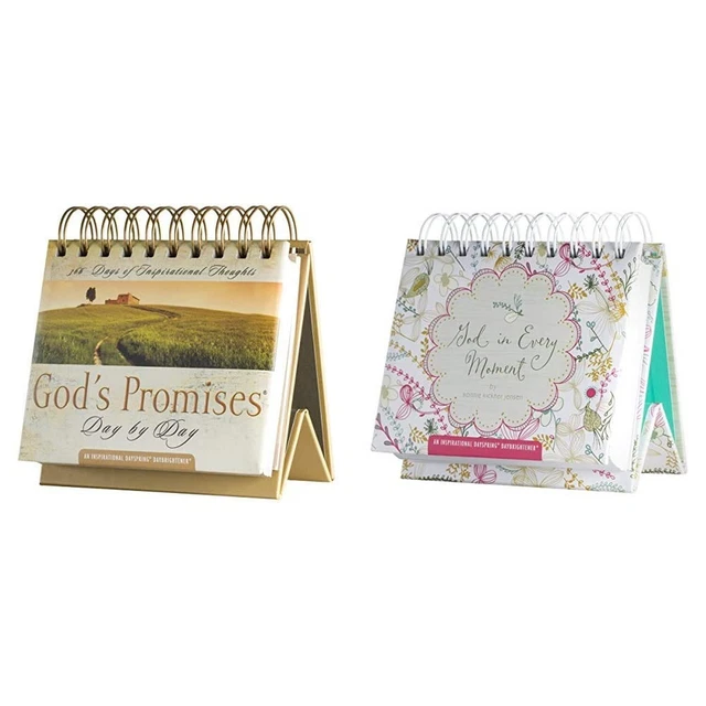 DAYSPRING FLIP CALENDAR - God's Promises Day by Day - 77872 & Flip ...