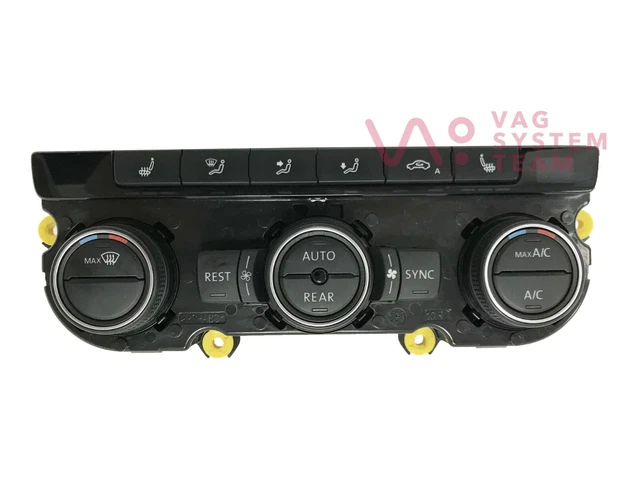 VW BUS T6 climate control panel 7E0907040A air conditioning climatronic ...