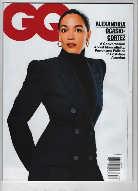 GQ MAGAZINE OCT 2022 Alexandria Ocasio-Cortez £11.81 - PicClick UK